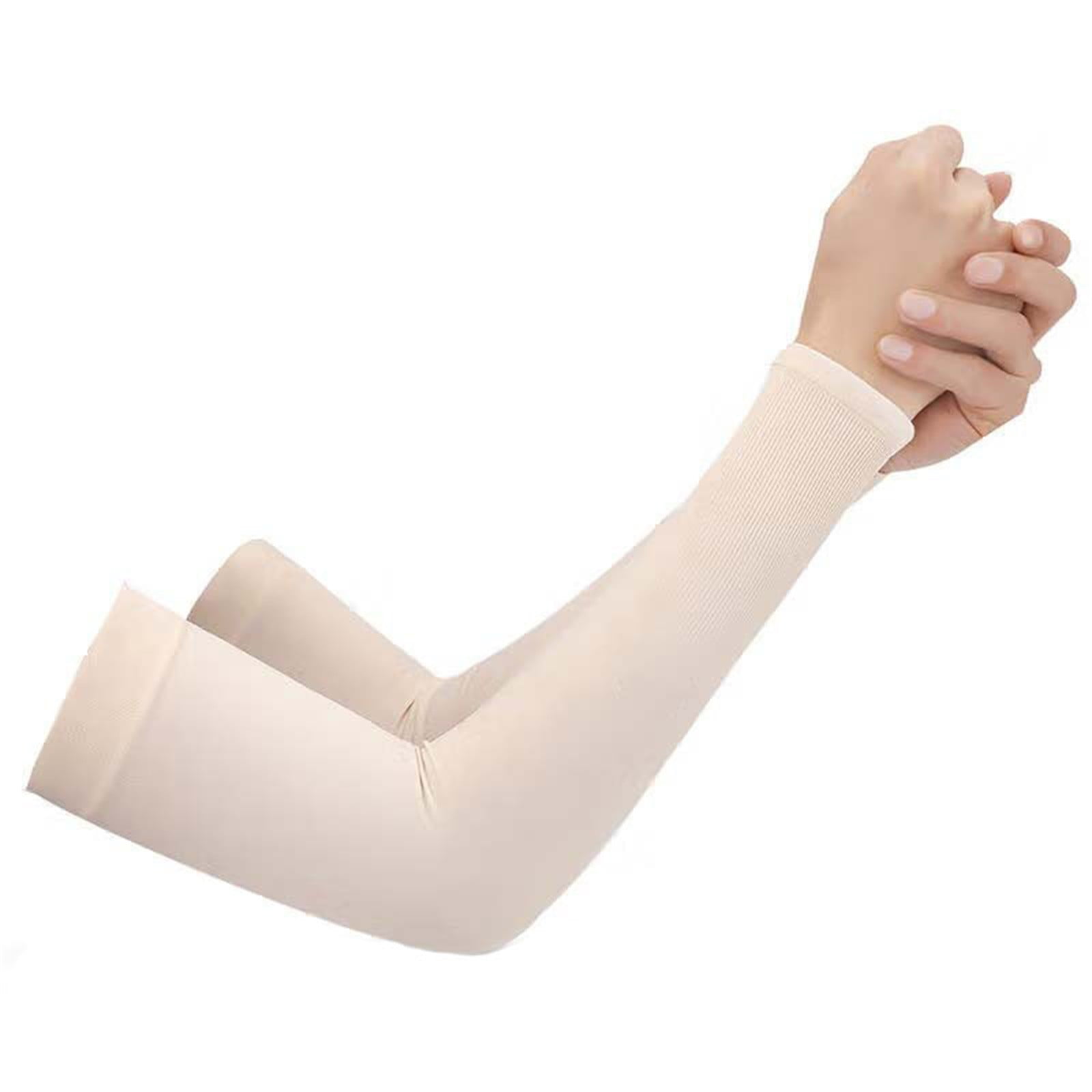 ArmCare Skin Protection Sleeve - Beige Thin Arm Guard, Tear & Scratch ...