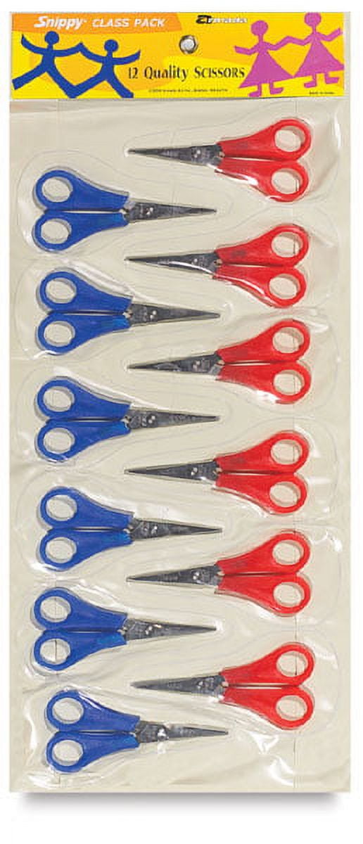 Snippy Scissors - Class Pack of 12, Pointed - Walmart.com