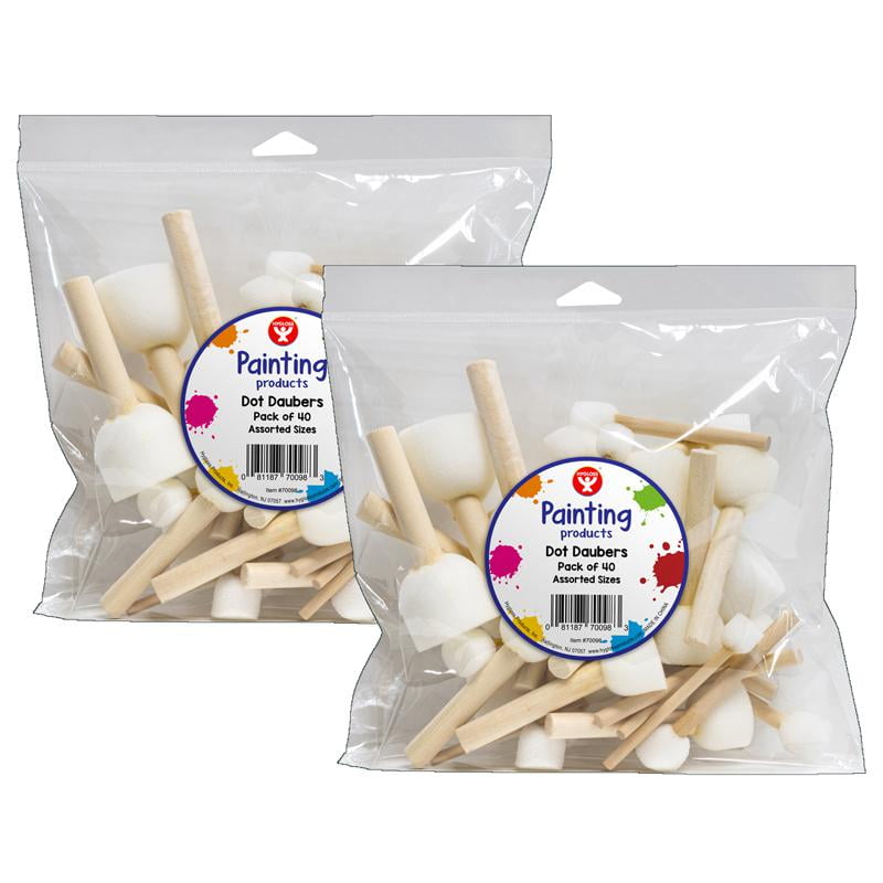 Armada Dot Daubers, 4 Sizes, 40 Per Pack, 2 Packs - Walmart.com