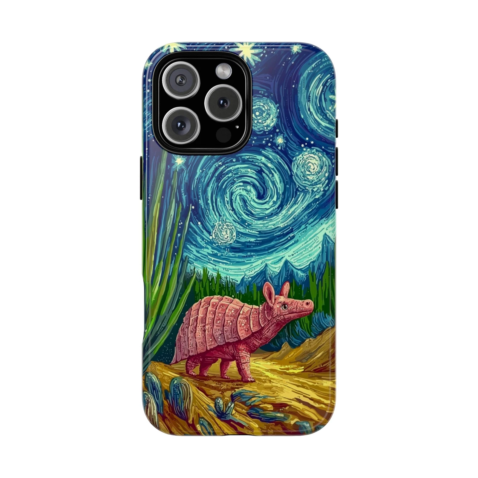 Armadillo Desert Van Gogh Phone Case for iPhone 17 11 12 13 14 15 16 Pro Max - Walmart.com