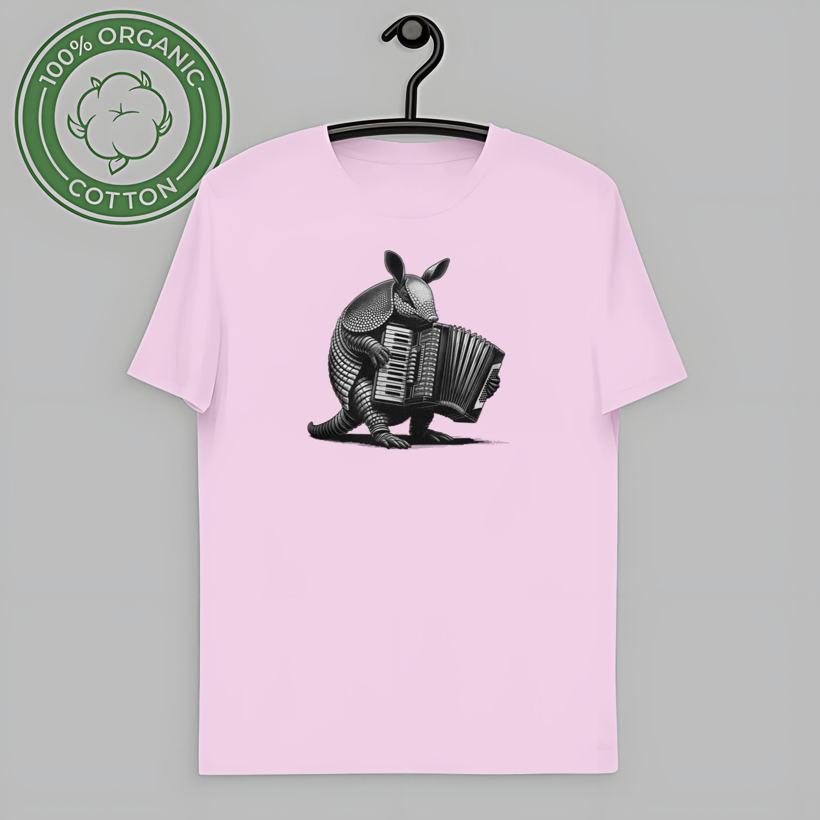 Armadillo Playing the Accordion Shirt, Funny Animal Shirt, Unique Music ...