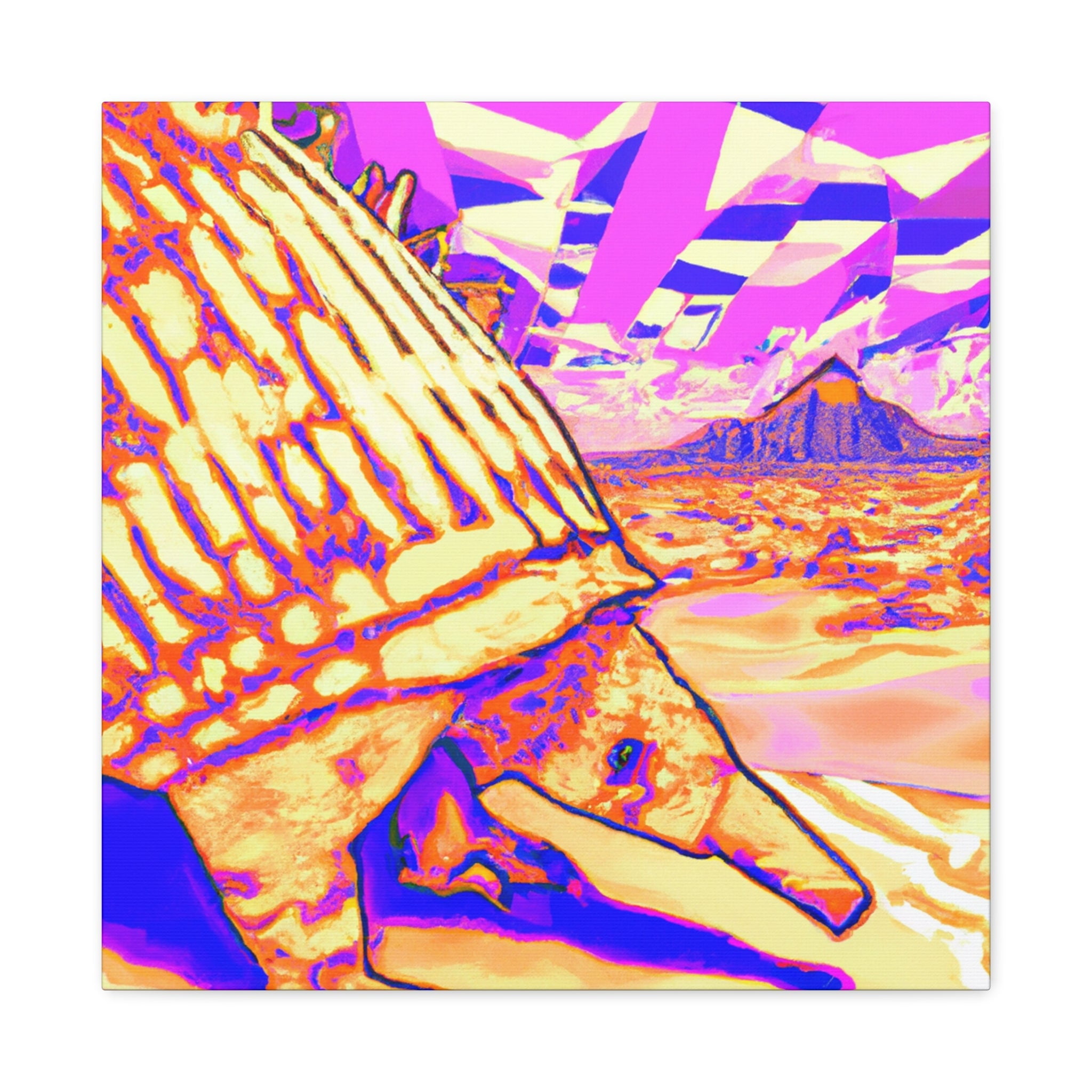 Armadillo Pop Artless - Canvas - Walmart.com