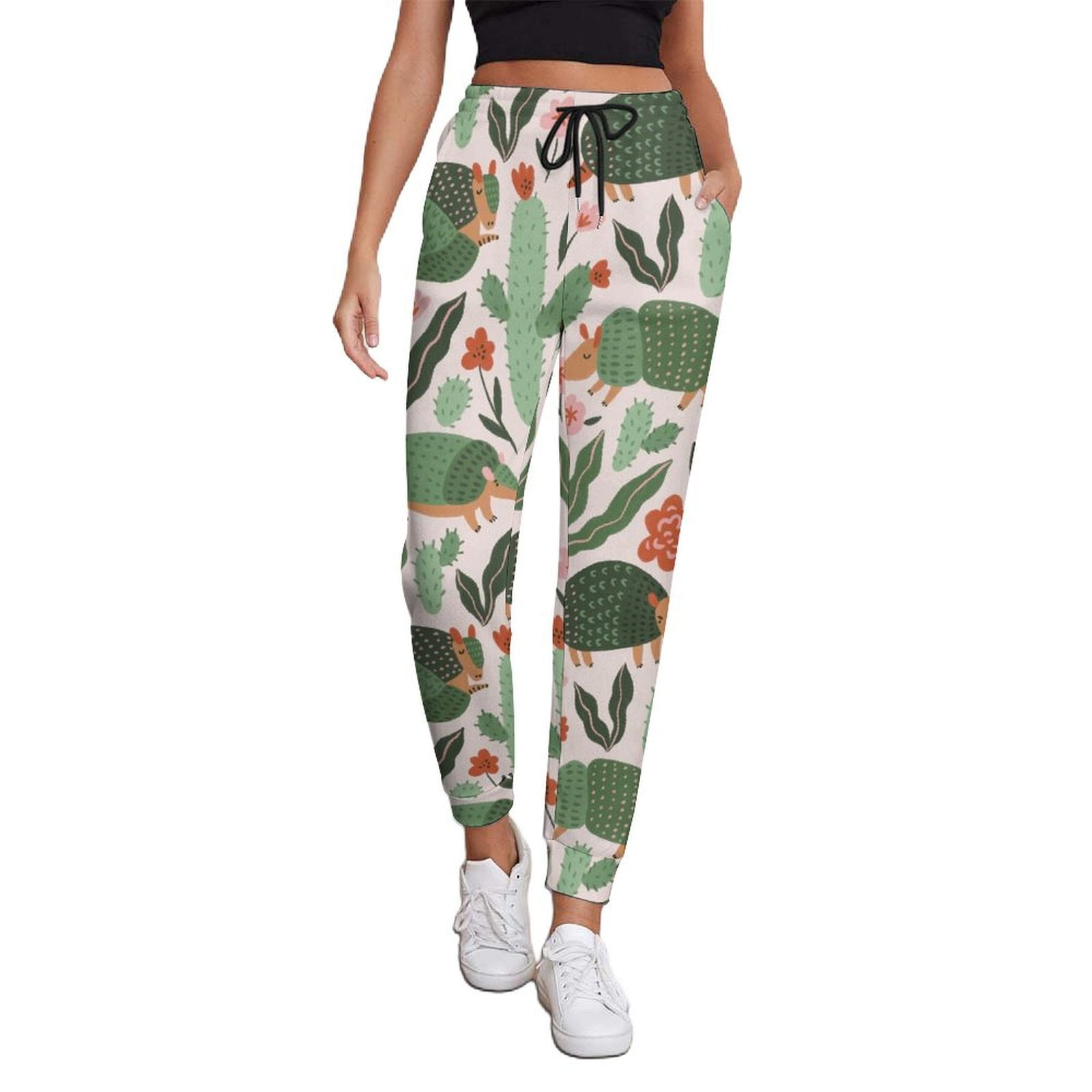Armadillo Women's Sweatpants Joggers with Pockets, Comfy Sweat Pants ...