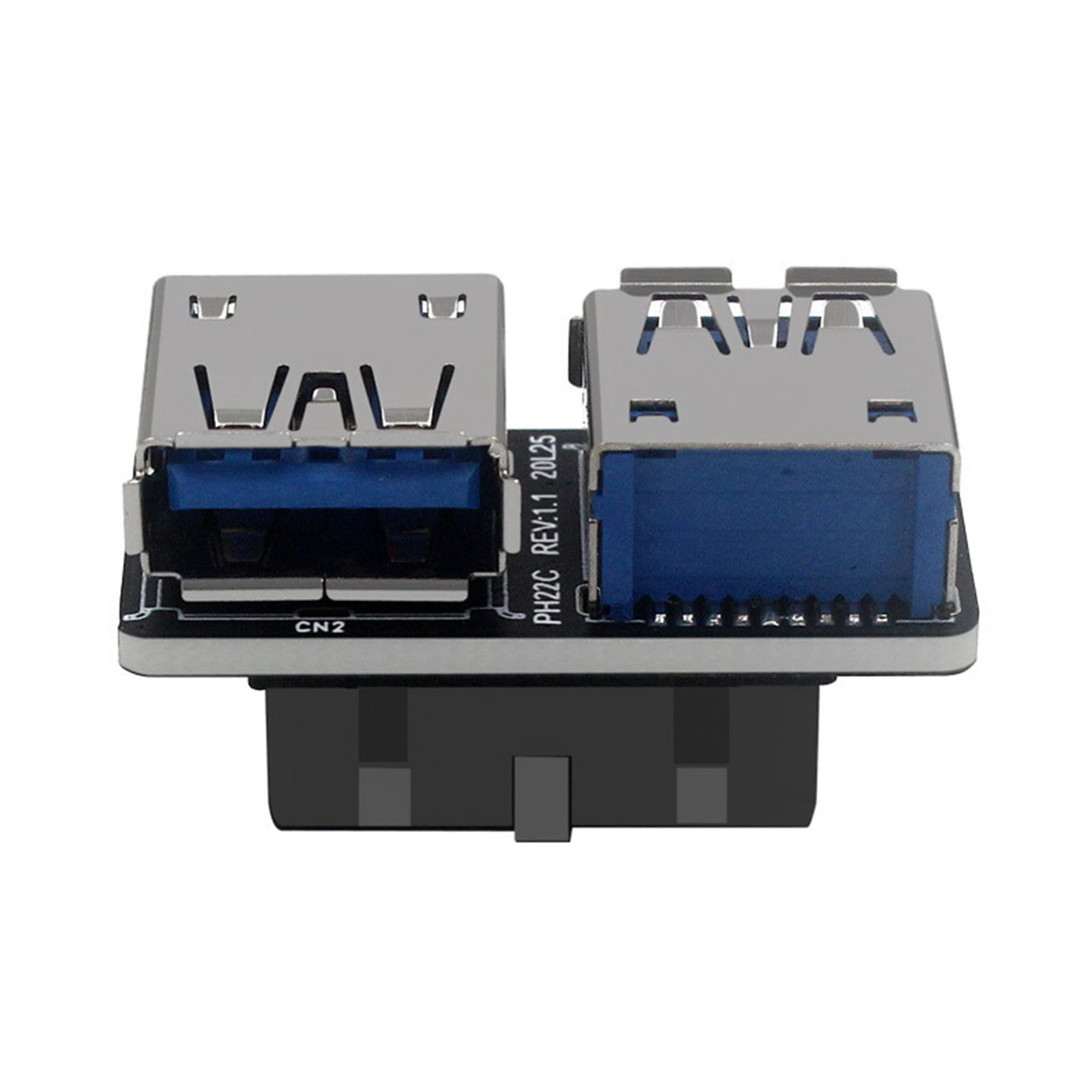 Armadurra 20pin To Usb 30 Adapter 19pin Splitter Converter 2 Port A Female Connector