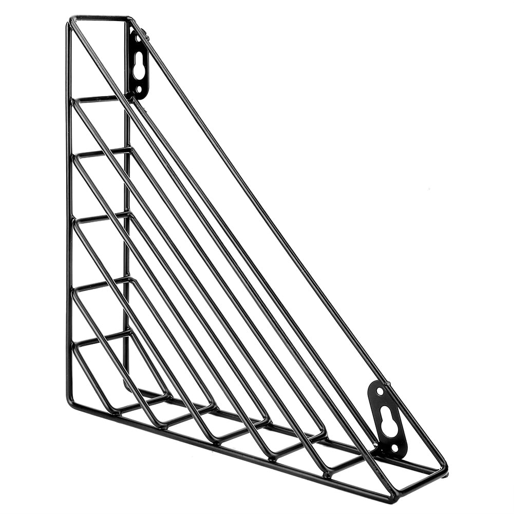 Armadurra Triangle Stylish Wrought Iron Wall Hanging Storage Rack ...