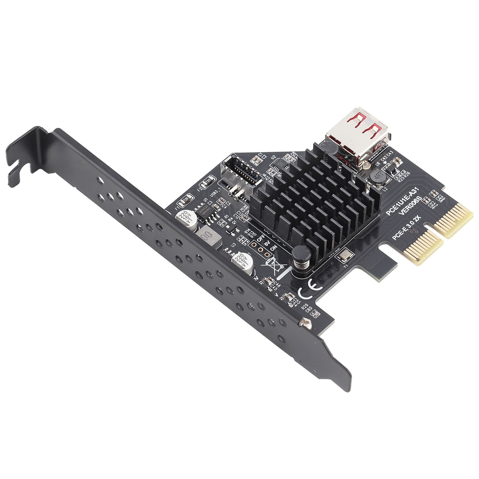 Armadurra USB 3.1 Type-C Front Expansion Card Adapter for High-Speed ...