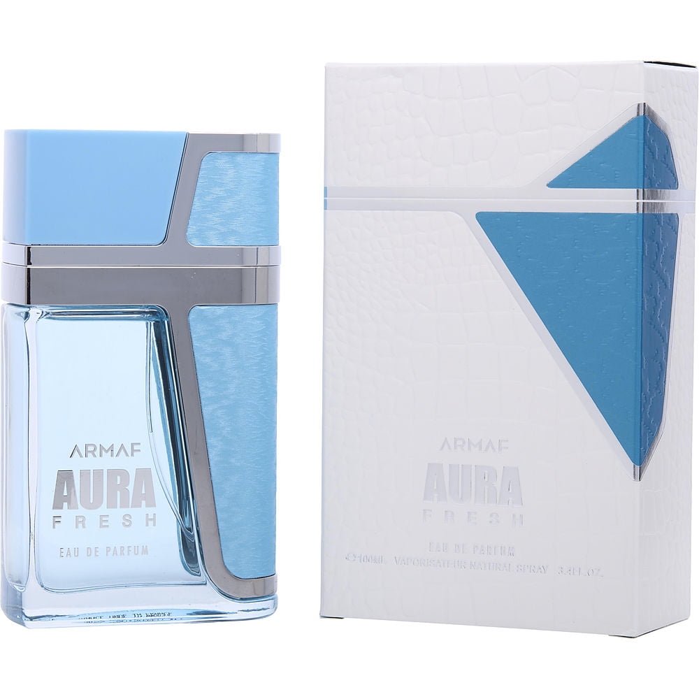 Armaf Aura Fresh Eau de Parfum, Luxury Men's Fragrance, 3.4oz Spray ...