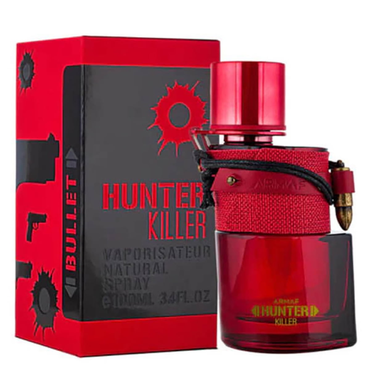 Armaf Hunter Killer EDP Spray 3.4 oz Woody Spicy Fragrances for Men ...