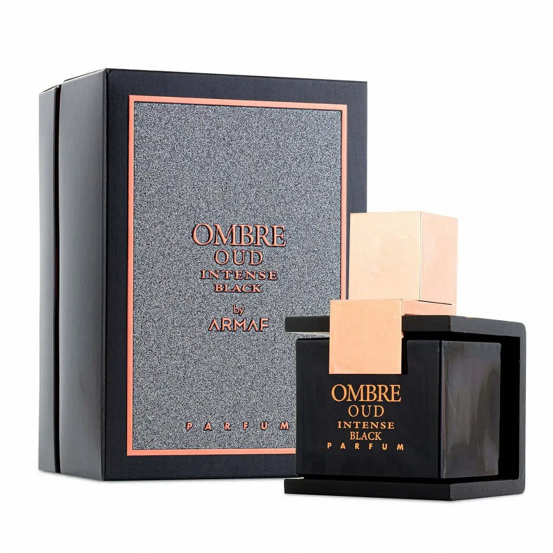 Armaf Ombre Oud Intense Black Parfum Spray Men, 3.4 oz, 100 ml ...
