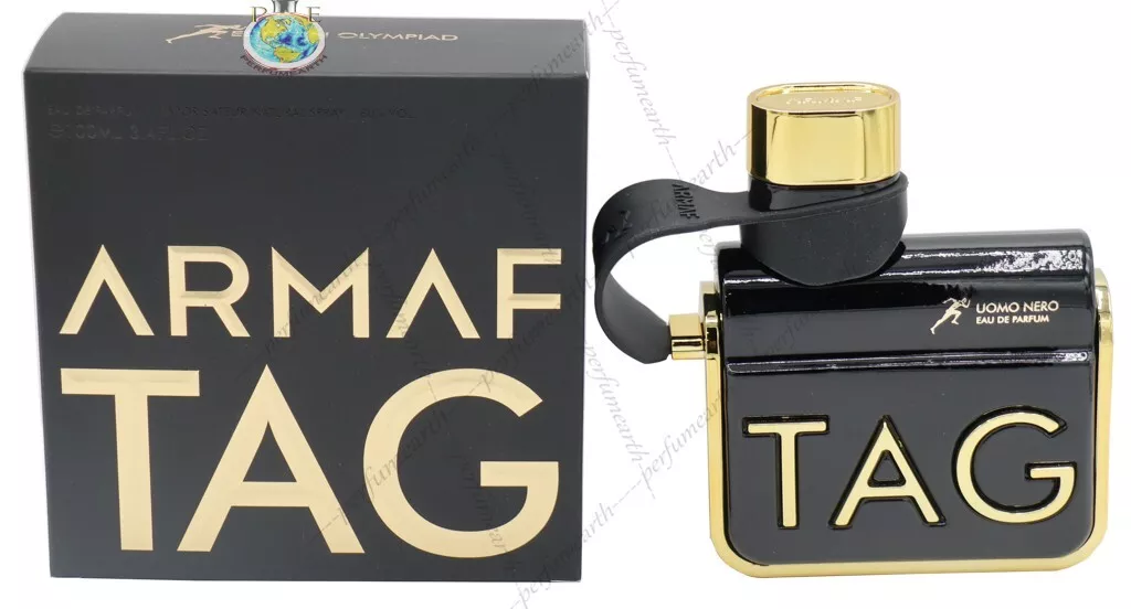 Armaf Tag Him Uomo Nero Eau de Parfum for Men Spray 3.4 oz / 100ml ...