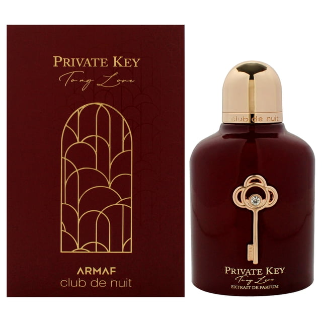 Armaf Club De Nuit Private Key To My Love , 3.4 oz Extrait De Parfum ...