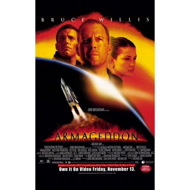 Armageddon - movie POSTER (Style A) (22" x 35") (1998) - Walmart.com