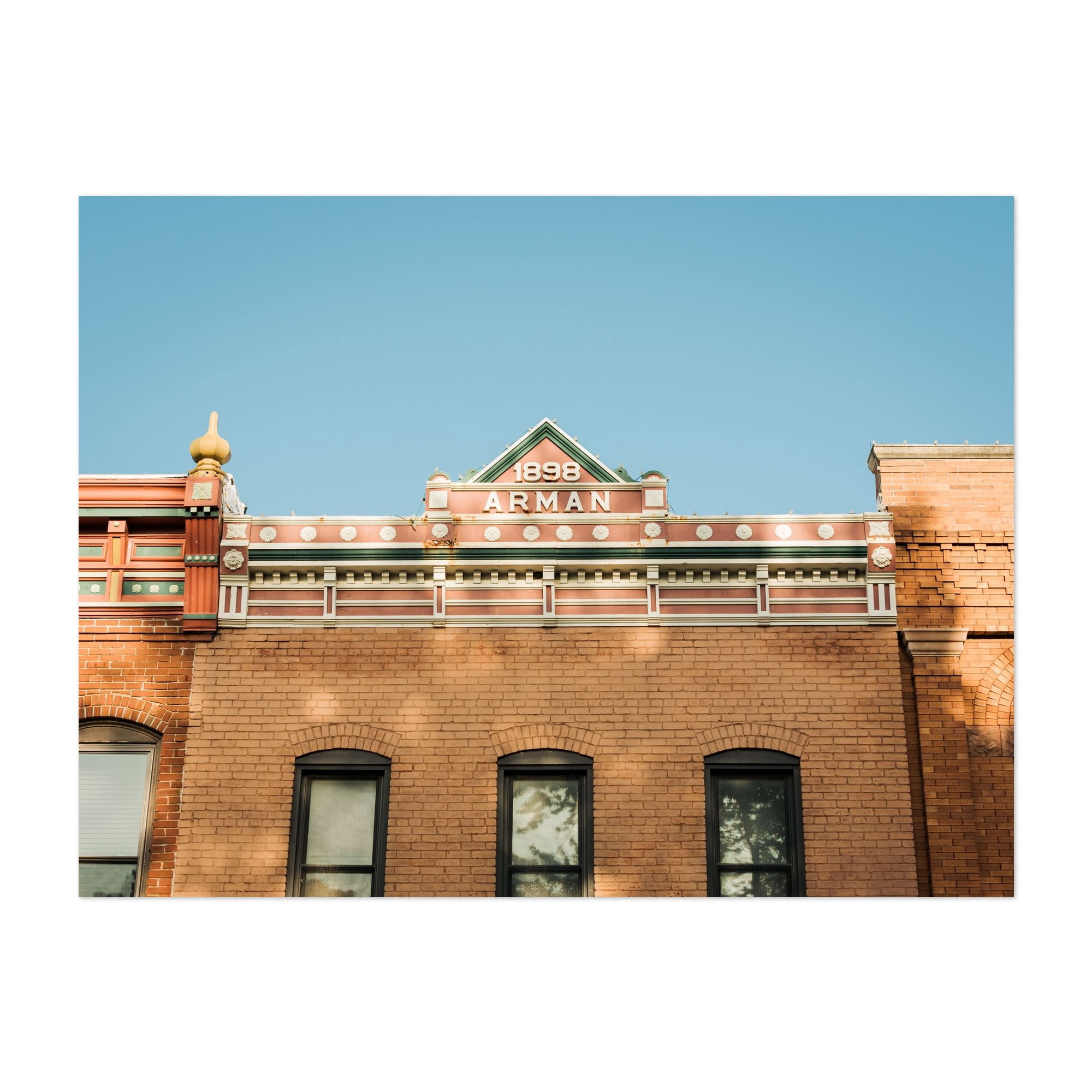 Arman 1898 - Pontiac Illinois Photography Architecture Vintage City Art ...