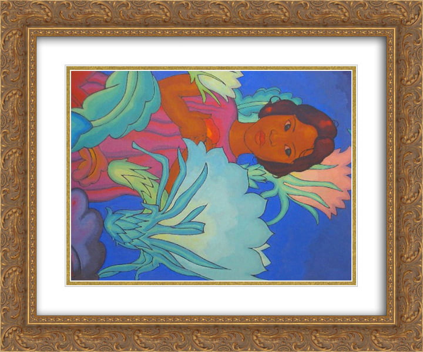 Arman Manookian 2x Matted 24x20 Gold Ornate Framed Art Print ...
