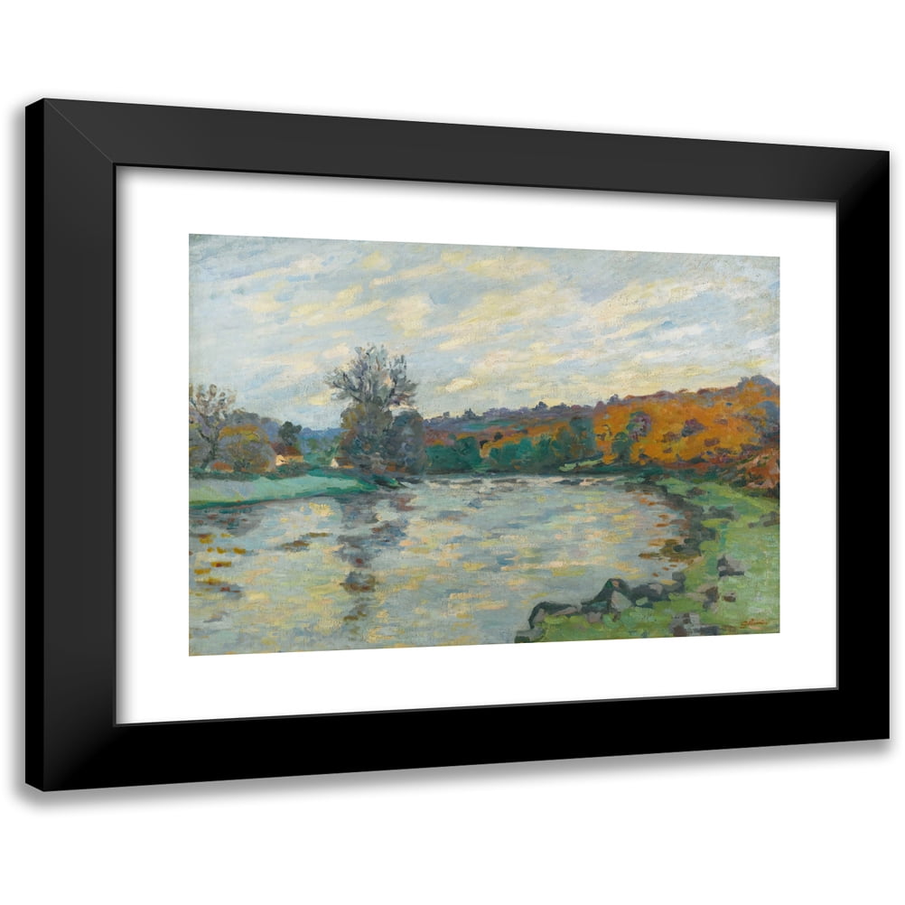 Armand Guillaumin 24x18 Black Modern Framed Museum Art Print Titled ...