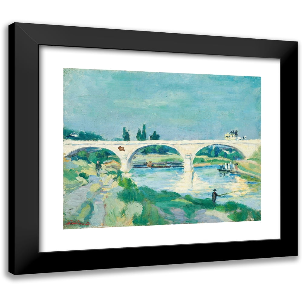 Armand Guillaumin 24x20 Black Modern Framed Museum Art Print Titled ...