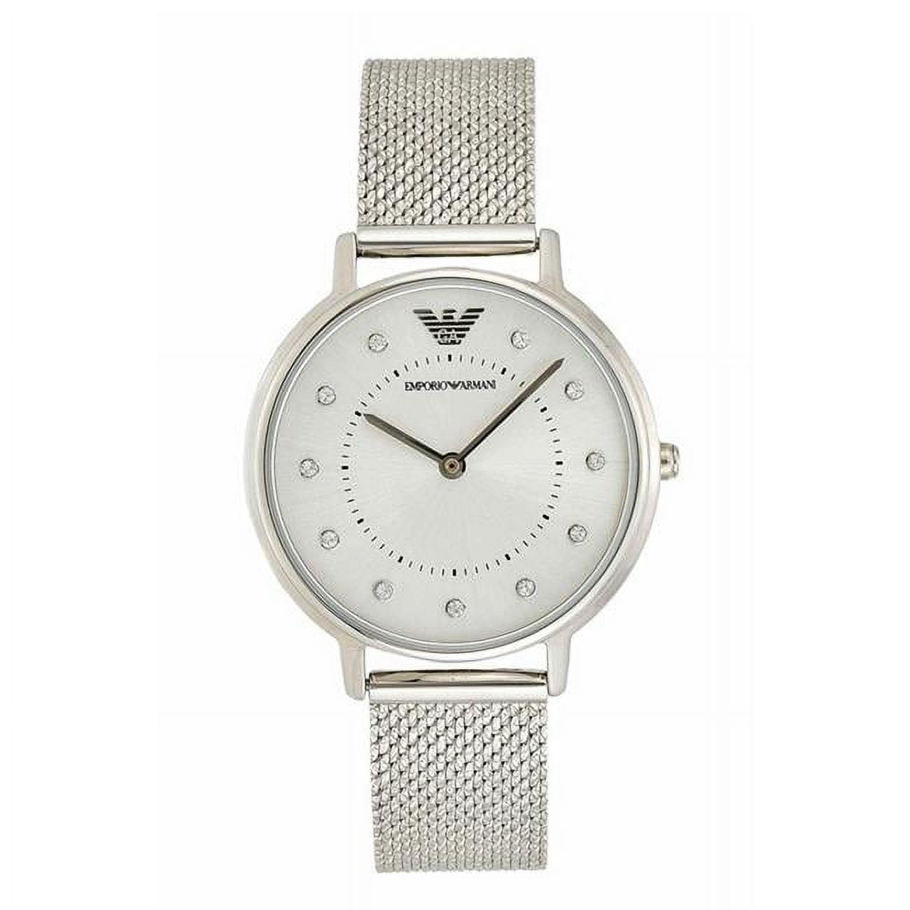 Armani AR11128 Emporio Stainless Steel Ladies Watch - Walmart.com