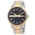 Armani Exchange Hampton Quartz Black Dial Men's Watch AX2453 - Walmart.com