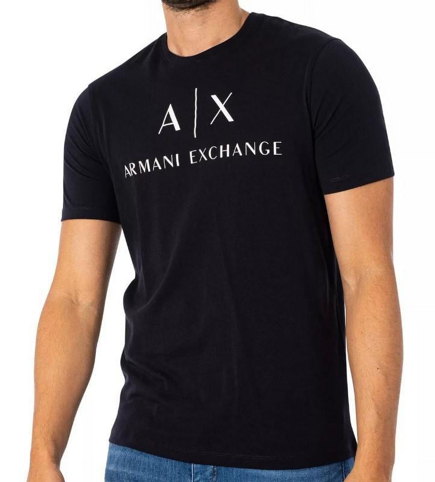 Armani Exchange . Logo Armani . Graphic New Crew Neck Fullsizes Sweat ...