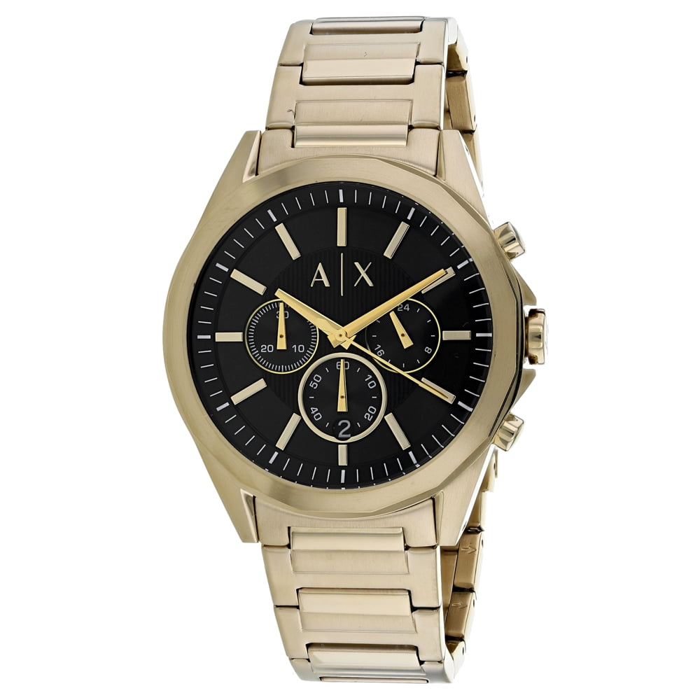Armani Exchange Men's Classic Black Dial Watch - AX2611 - Walmart.com