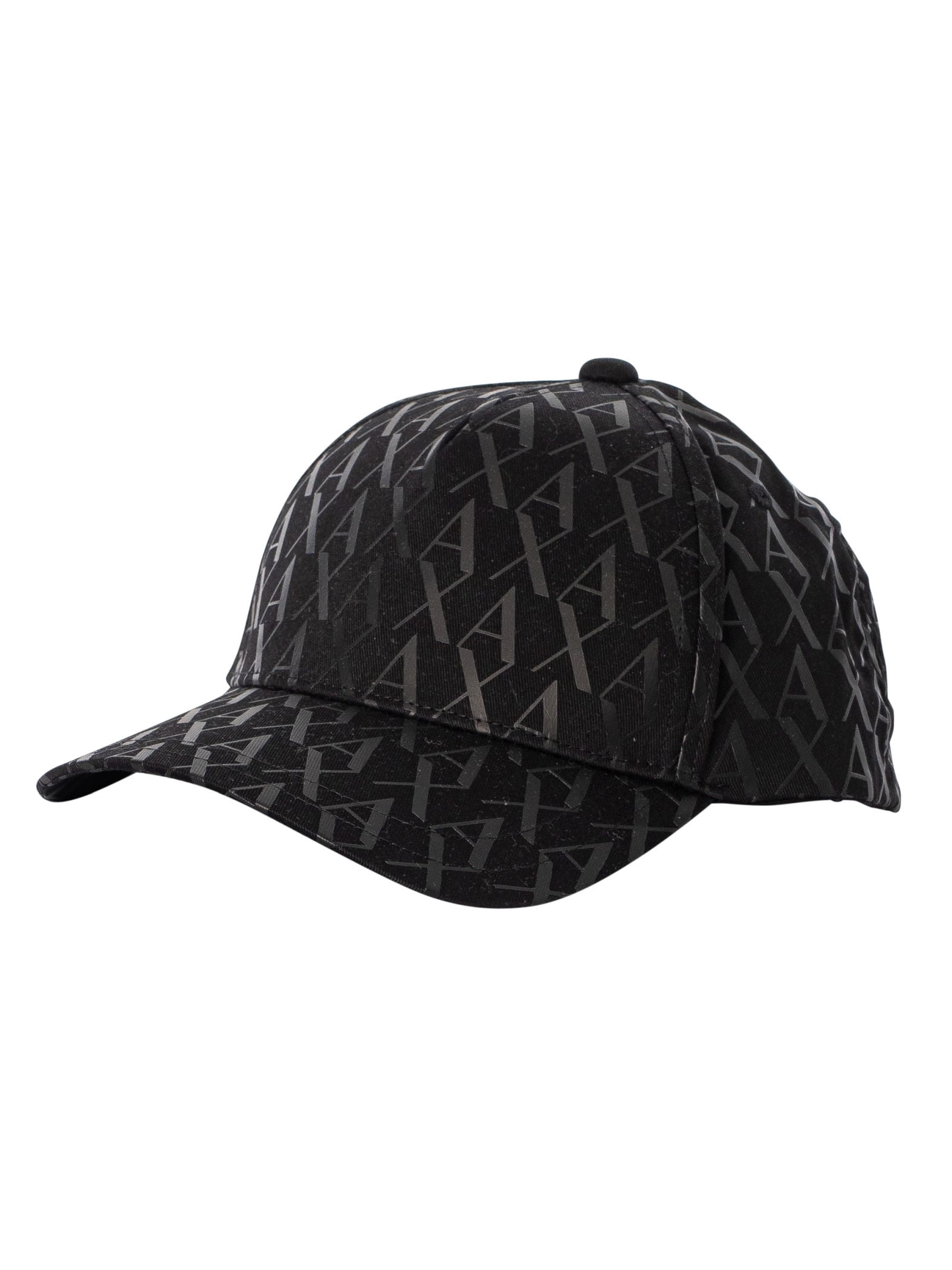 Armani Exchange Woven All Over Print Baseball Cap, Black - Walmart.com
