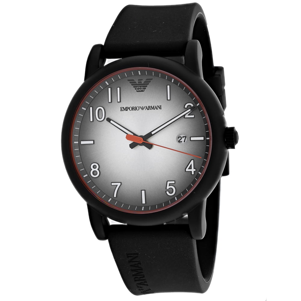 Armani Men's Three Hand Silver Dial Watch - AR11176 - Walmart.com