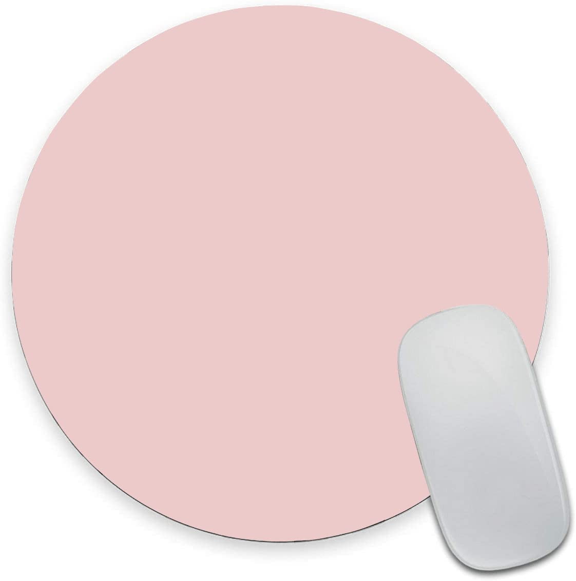 Armanza Mouse Pad Pink, Premium-Textured Small Round Pink Mousepad 7.9 ...