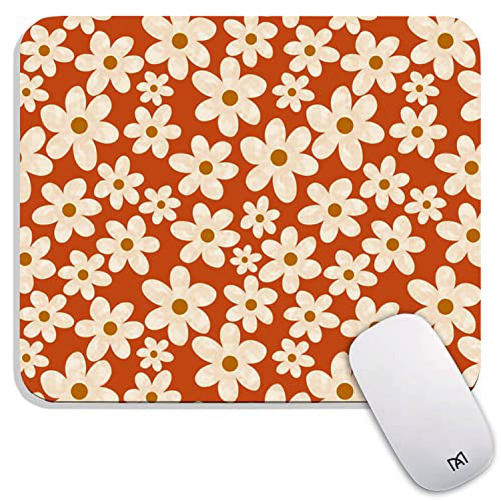 Armanza Square Mouse Pad Cute Flowers, Personalized Premium-Textured ...