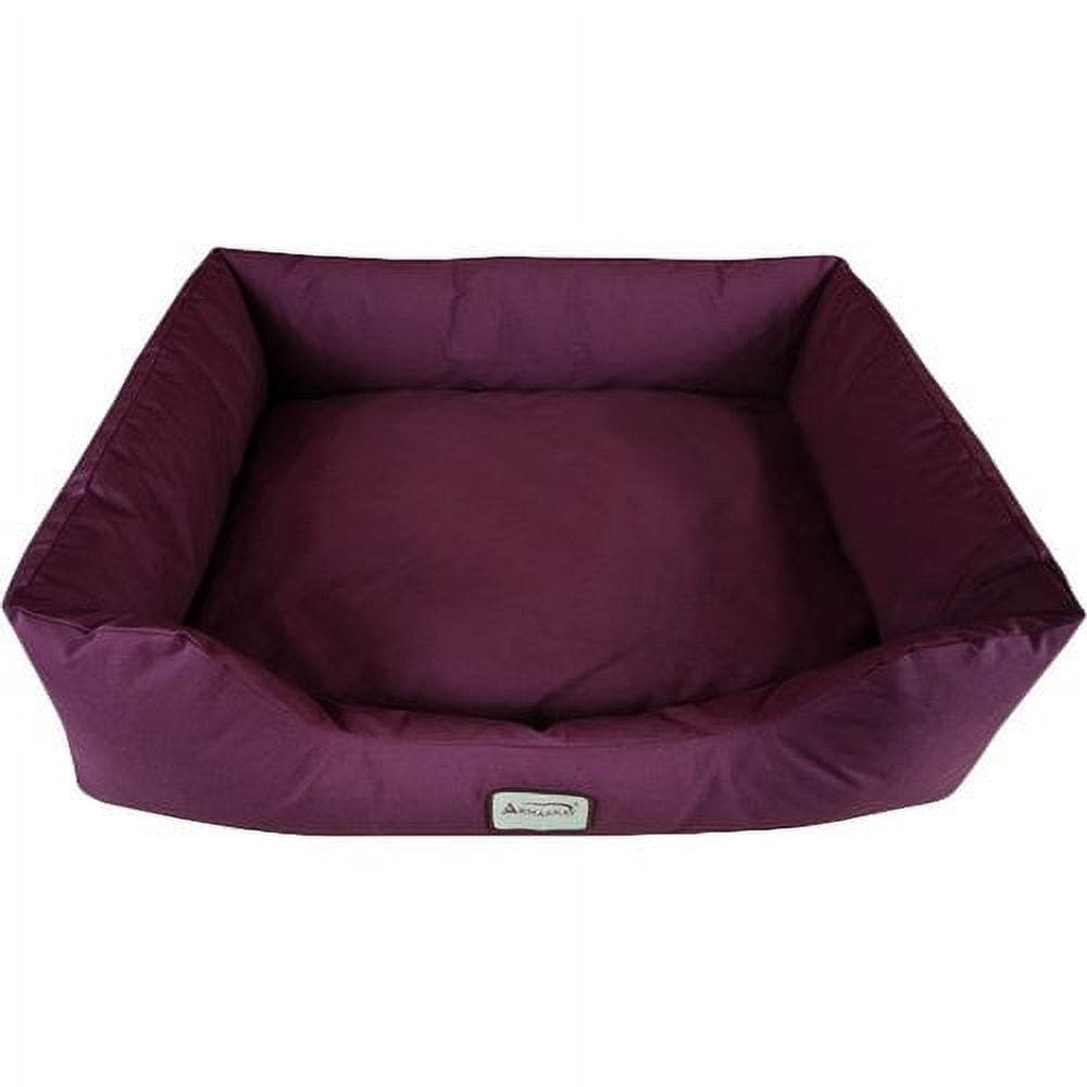Armarkat Pet Bed 29-Inch by 22-Inch D01FJH-Medium, Burgundy - Walmart.com