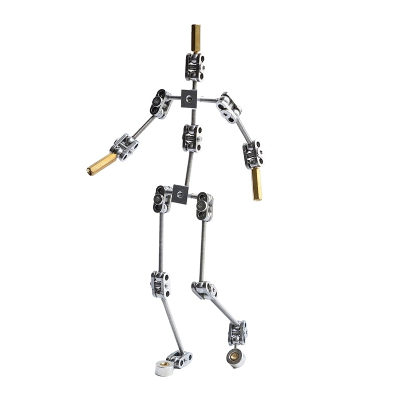 Armature Kit - DIY Metal Puppet Figure Skeleton, Easy to Assemble ...