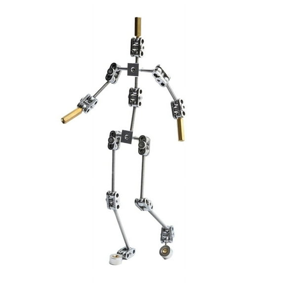 Armature Kit - DIY Metal Puppet Figure Skeleton, Easy to Assemble ...