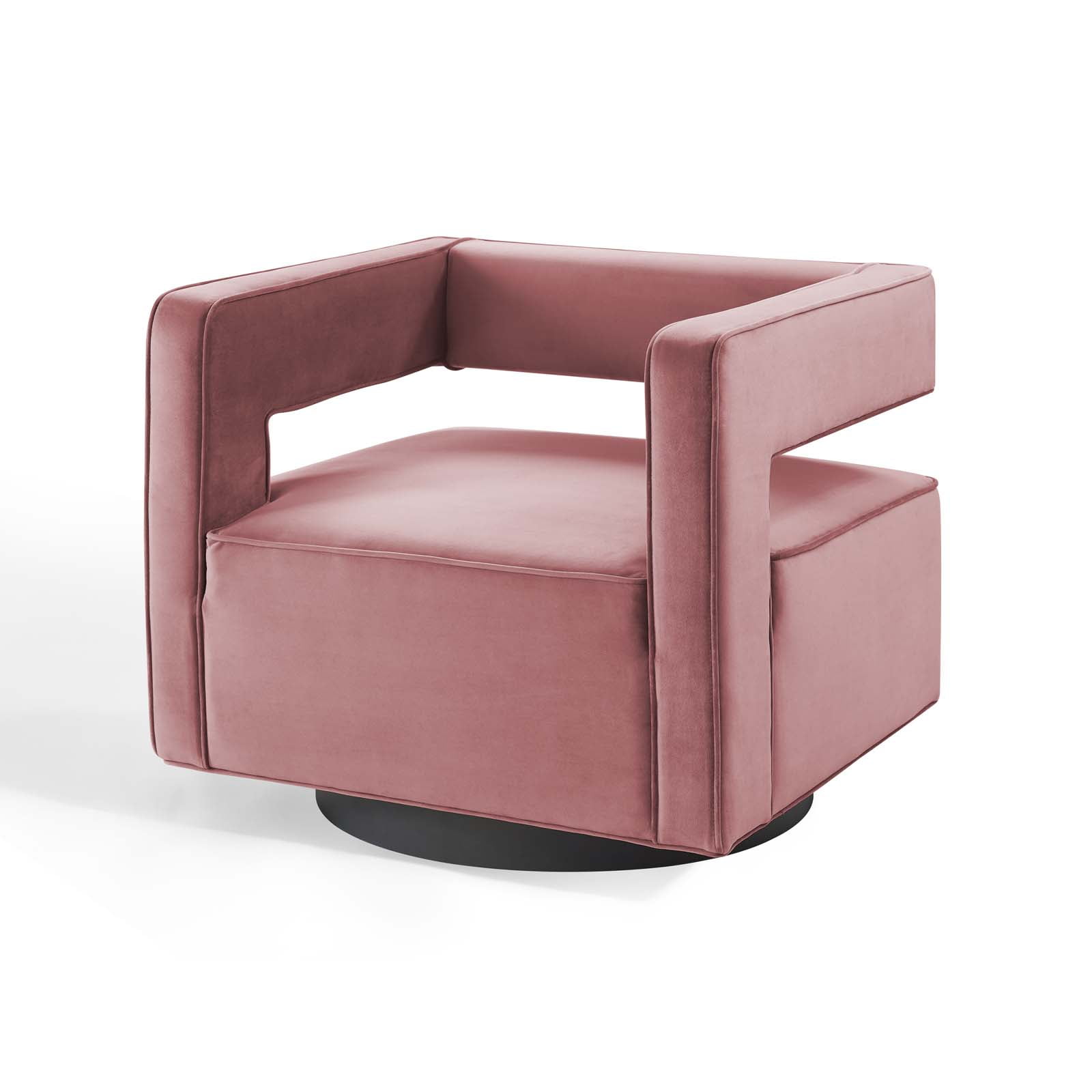 Armchair Accent Chair, Velvet, Pink, Modern Contemporary Urban Design ...
