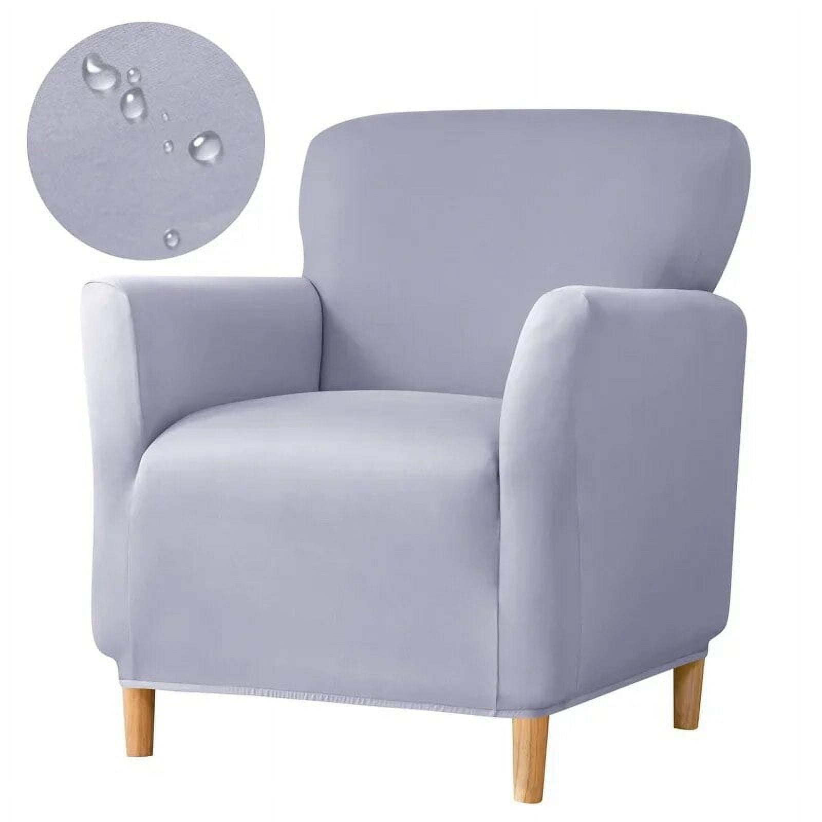Armchair Slipcovers Waterproof Sofa Chair Slipcovers 1-Piece Stretch ...