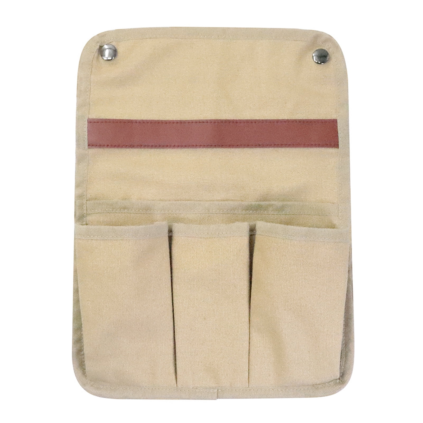 Armchair Storage Pouch with 3 Pockets, Chair Space Saving Storage Bag ...