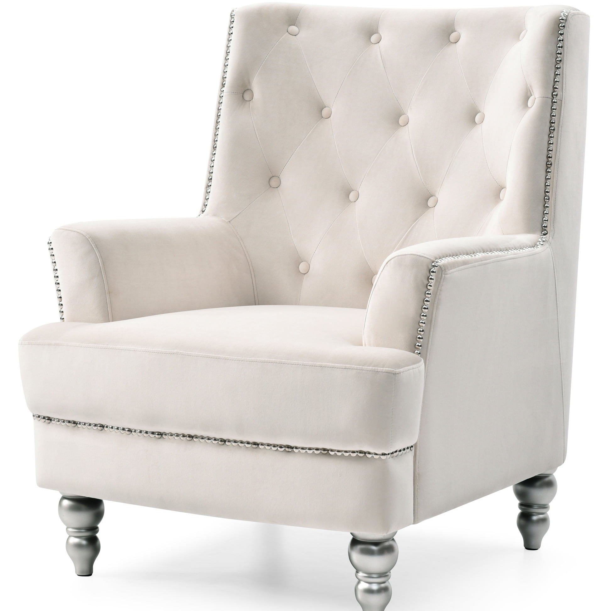 Armchair With Deep And Relaxing Seat - 37" H, 30" W, 33" D, No Assembly ...