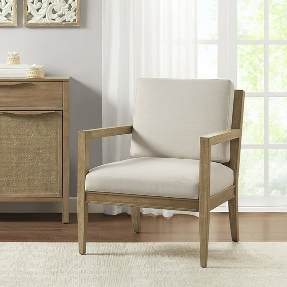 Armchair with Upholstered Back | Add Style to Your Home | Solid Wood ...