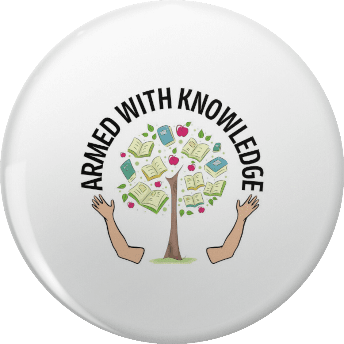 Armed With Knowledge | Armed With Knowledge Military Pin Lapel Pin Brooch Steel Pins Badge 0.75 ...