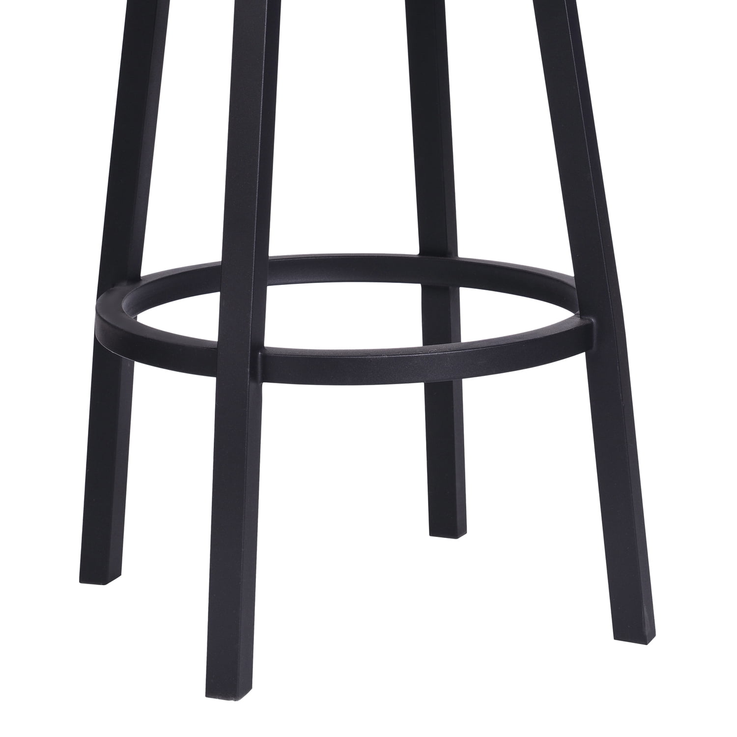 Armen Living Balboa Barstool-Finish:Black Powder Coated Finish,Material ...