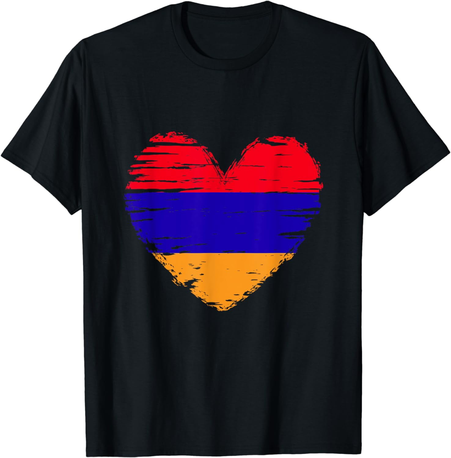 Armenia Heart Armenian Flag Armenian Pride T-Shirt - Walmart.com