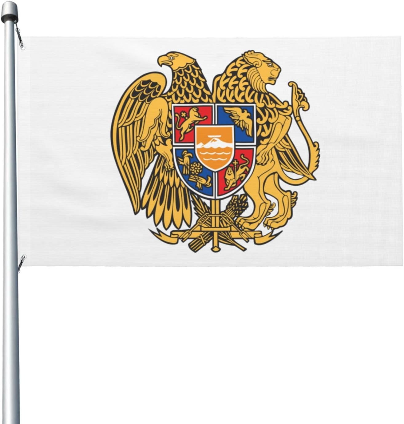 Armenian National Emblem Flag 3x5 Ft Outdoor Decoration Banner Yard ...