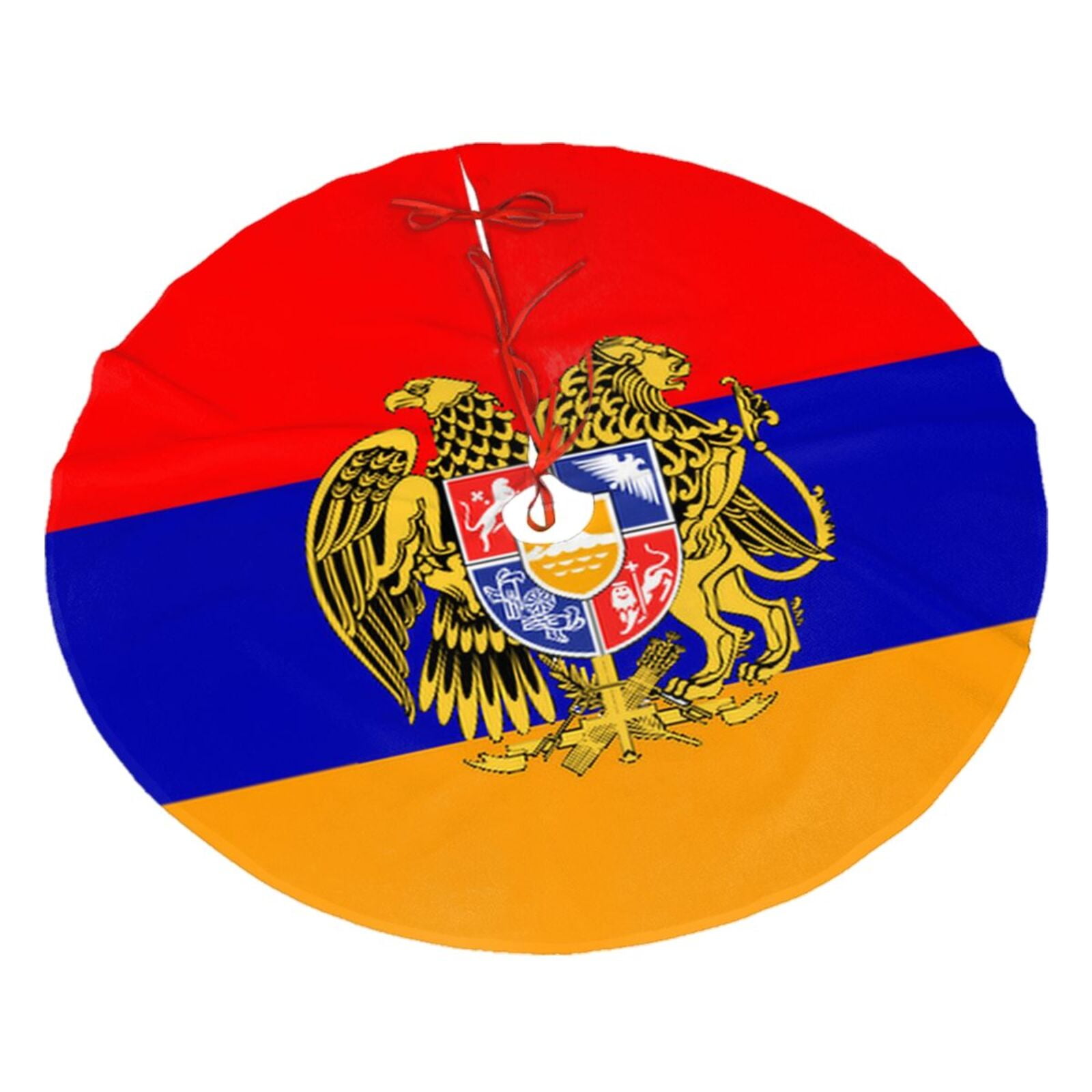 Armenian National Emblem Tree Skirt Christmas Printed Xmas Holiday ...