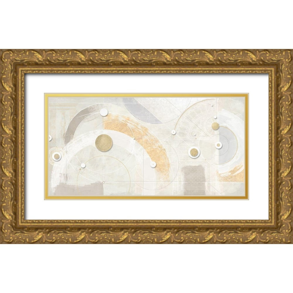 Armenti, Arturo 18x11 Gold Ornate Wood Framed with Double Matting ...
