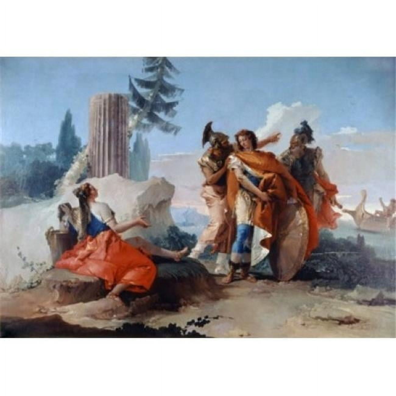 Armida Abandoned by Rinaldo C1755 Giovanni Battista Tiepolo 1696-1770 ...