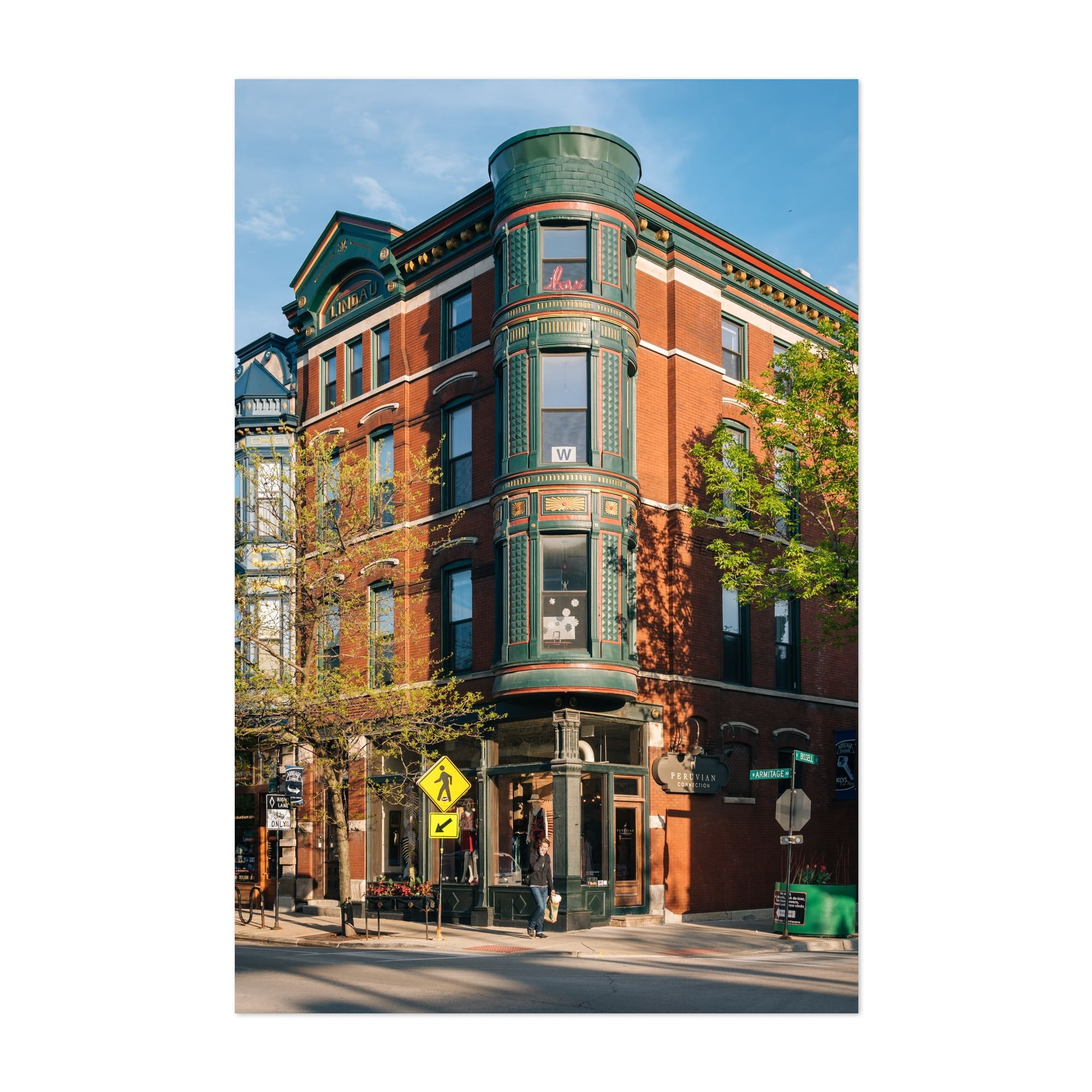 Armitage Avenue 02 - Chicago Illinois Photography Architecture Street ...