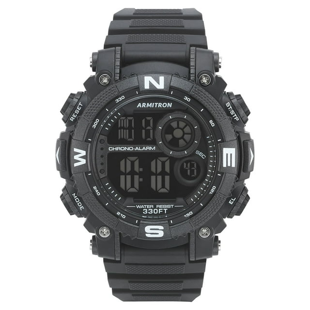 Armitron Men's Black Digital Sport Watch - Walmart.com
