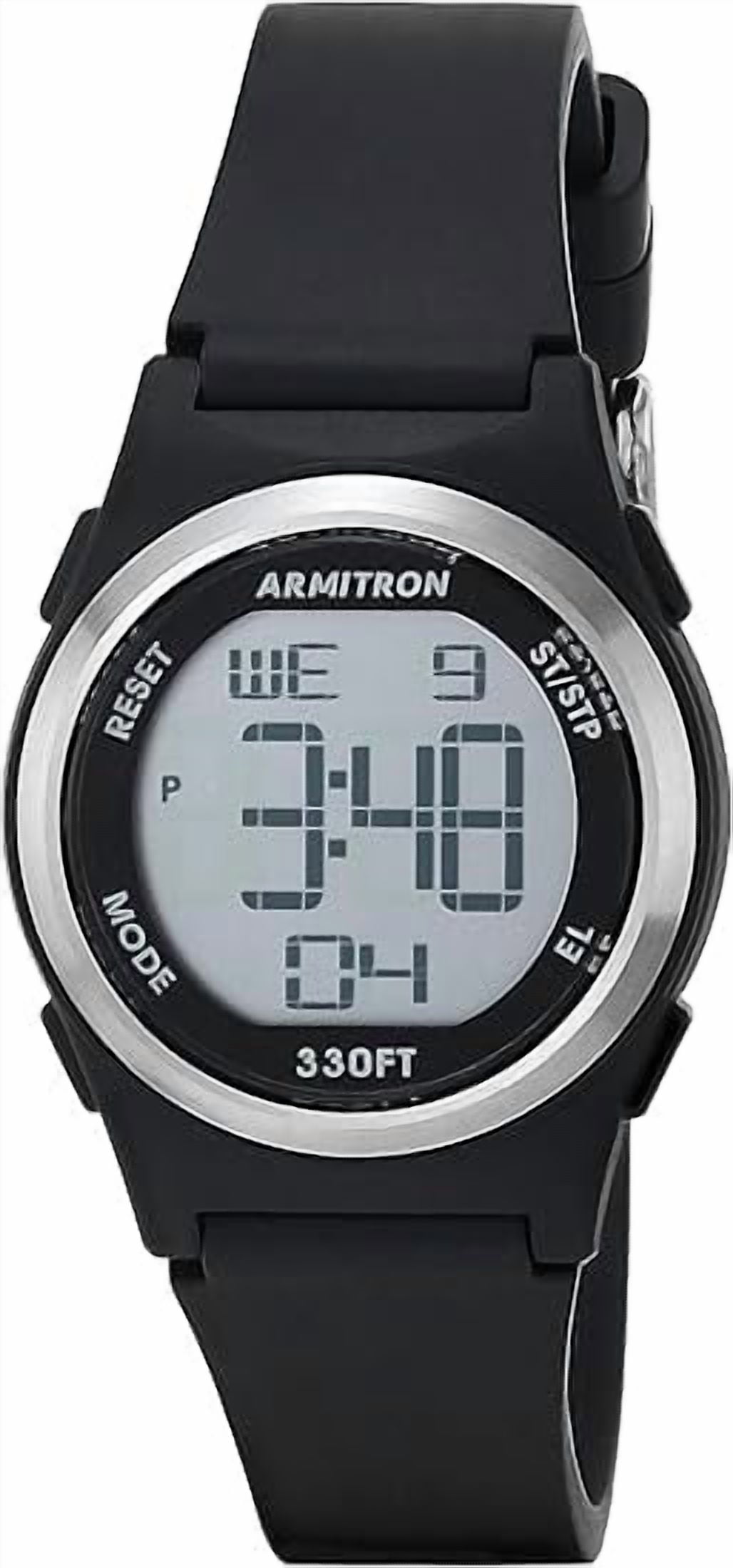 Armitron Sport Black Resin Ladies Watch - Walmart.com
