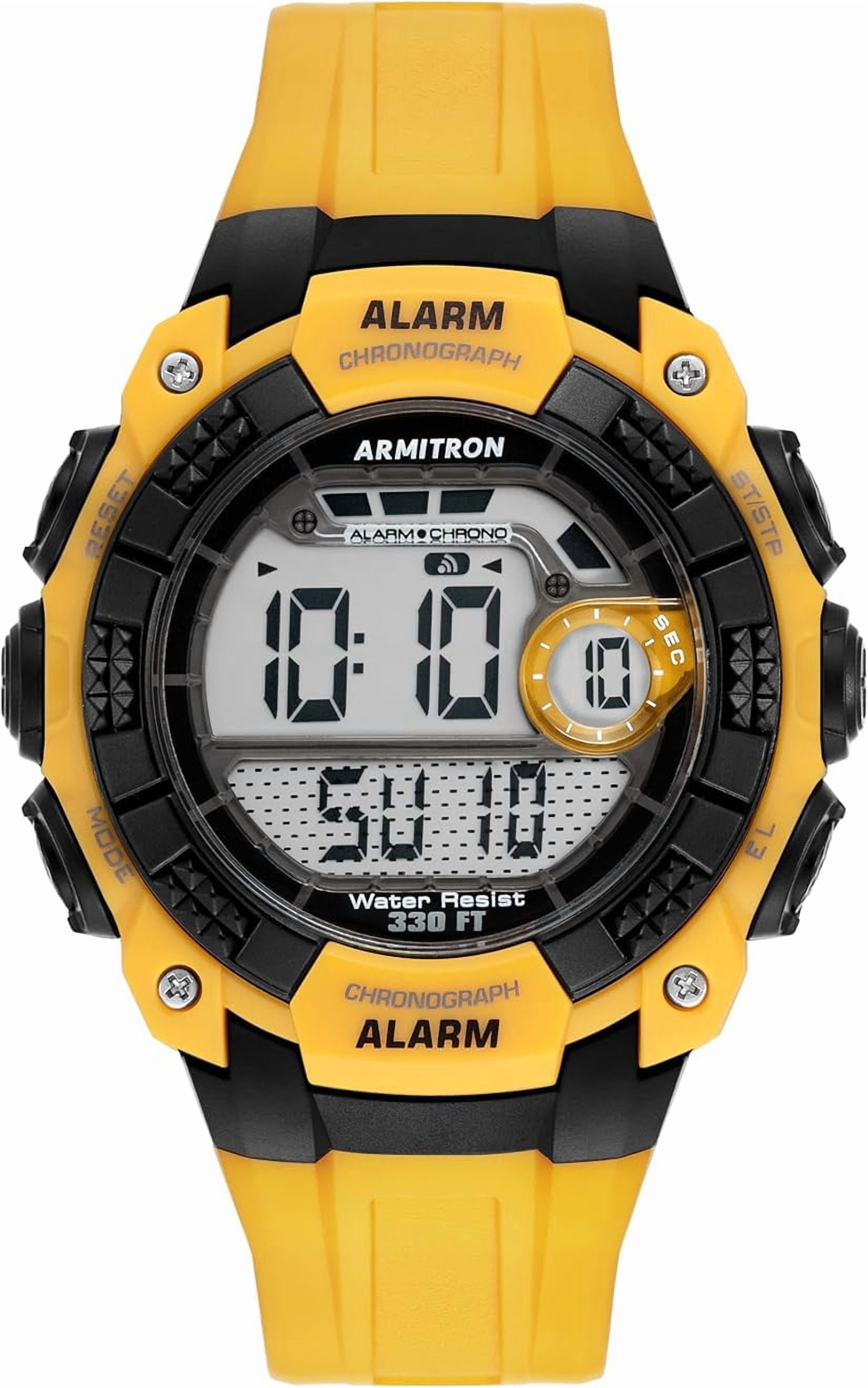 Armitron Sport Resin Digital Chronograph Mens Watch - Walmart.com