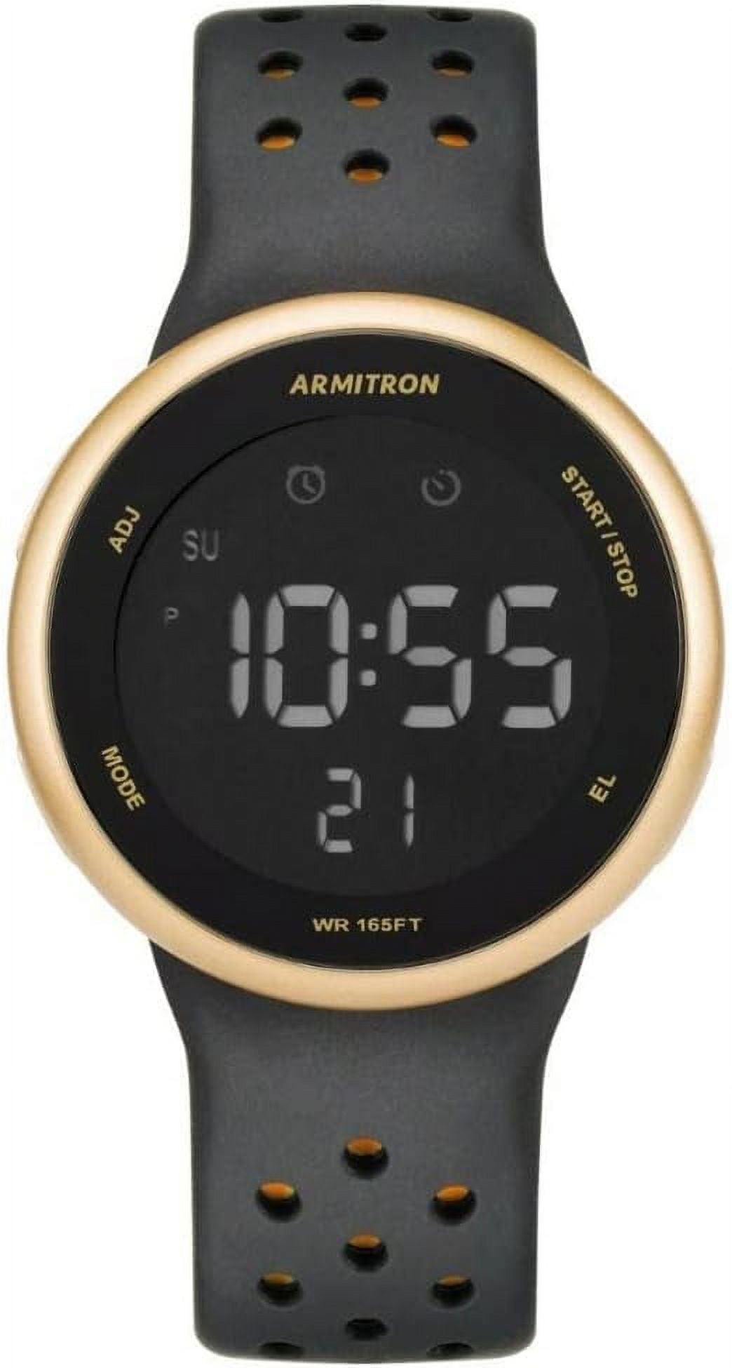 Armitron Sport Unisex Silicone Digital Chronograph Watch - Walmart.com