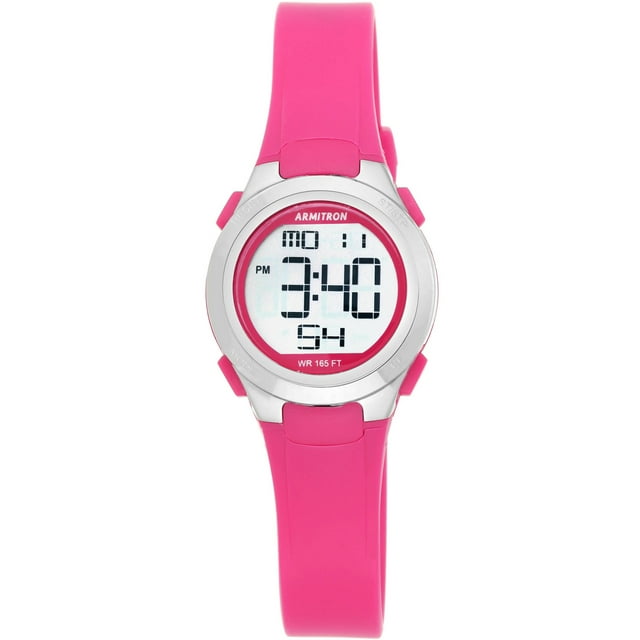 Armitron Unisex Magenta Digital Sport Watch - Walmart.com