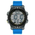 Armitron Unisex Adult Sport Blue Digital Wristwatch with Resin Band ...